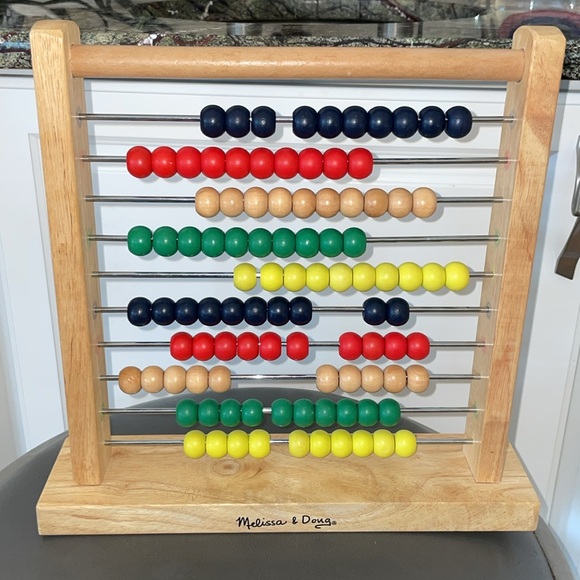 Melissa & Doug | Toys | Melissa Doug Classic Wood Abacus Educational ...